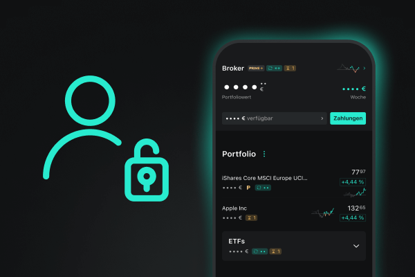 Privatmodus für die Scalable App | Scalable Capital